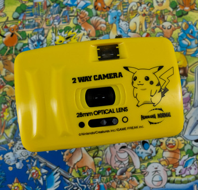 POKÉMON 2-WAY CAMERA 28MM VINTAGE NINTENDO JAPANESE PIKACHU EDITION ...