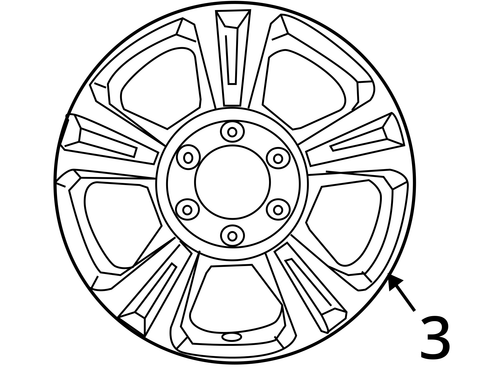 Factory OEM 17" Wheel Fits 2016-2019 TOYOTA TACOMA SR/TRD SPORT ...