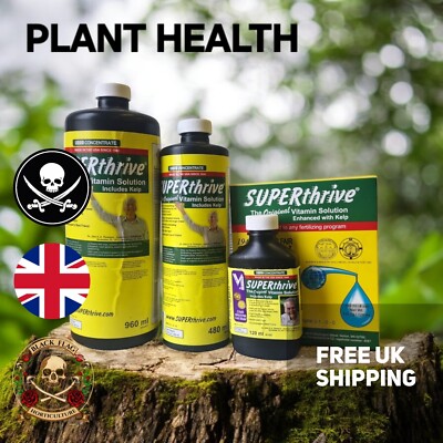 SUPERthrive The Original B-Vitamin Solution for Plant Stress Relief in Gardening | eBay UK