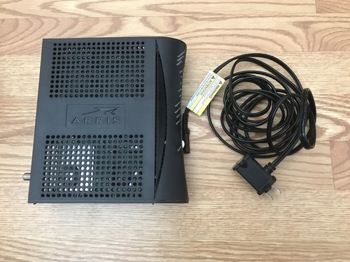 Arris Touchstone TM402P/110 Telephone VOIP Cable Modem w/AC Cord Works ...