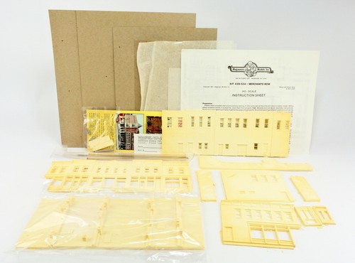 MAGNUSON MODELS HO SCALE 439-534 "MERCHANTS' ROW" BUILDING KIT | eBay