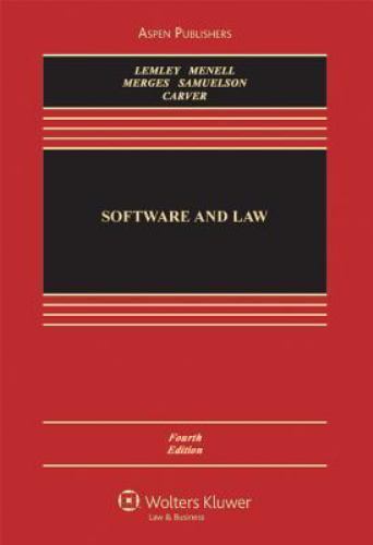 Aspen Casebook Ser.: Software and Internet Law by Pamela Samuelson ...