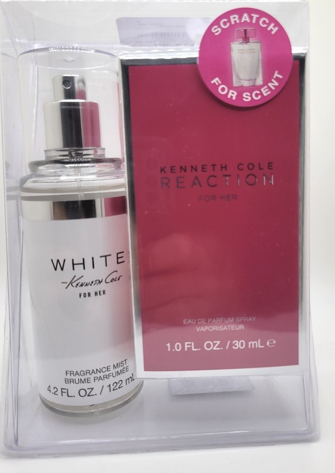 Kenneth Cole Reaction and White for Her Body Mist Gift Set | eBay