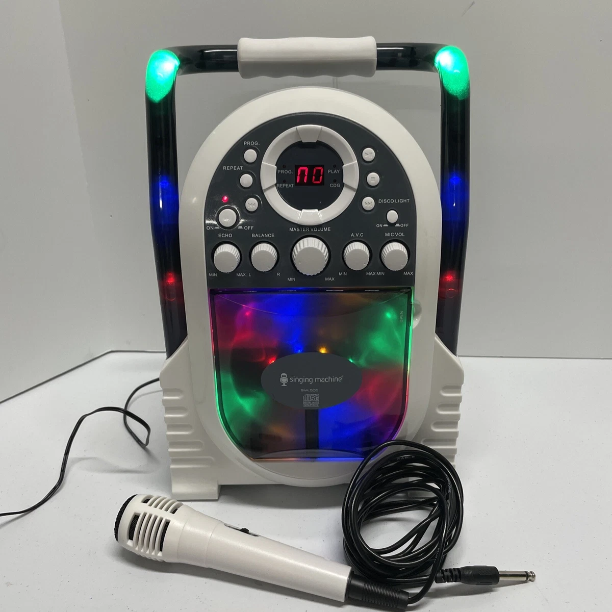 Singing Machine Disco Lights