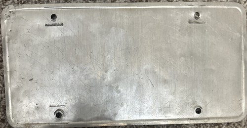 Wake Airfield Military Base License Plate! Wake Island! Very Rare ...