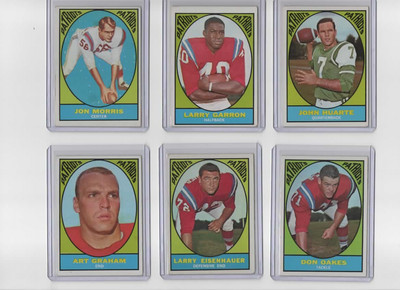 1967 TOPPS FOOTBALL #1-132 COMPLETE YOUR SET EX+ - NMT | eBay