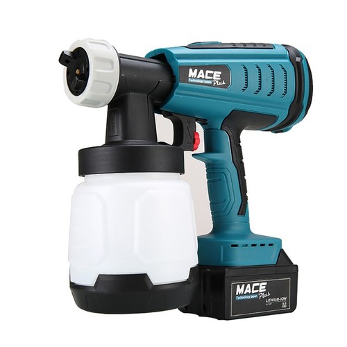 Cordless Spray Gun 18V DC Electric Paint Sprayer Emulsion Paint Spray ...