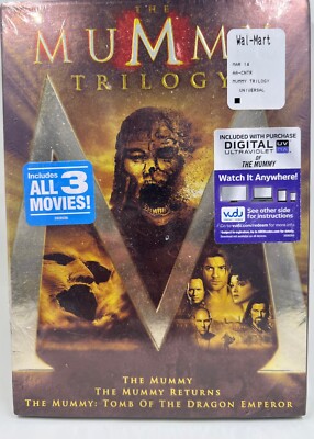 The Mummy Trilogy- The Mummy- The Mummy Returns -Tomb of the Dragon ...
