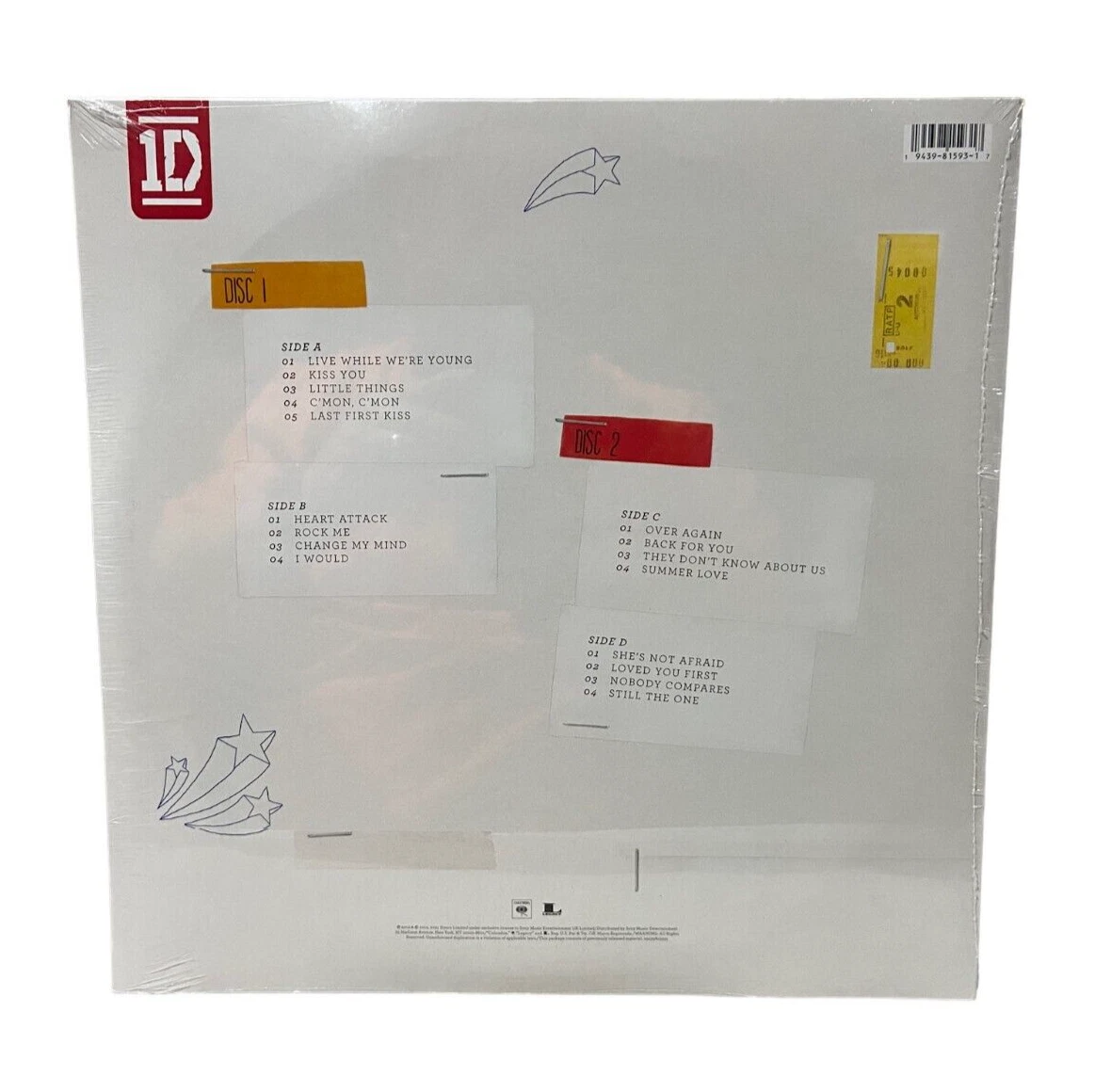 One Direction Cmon Cmon Album Cover