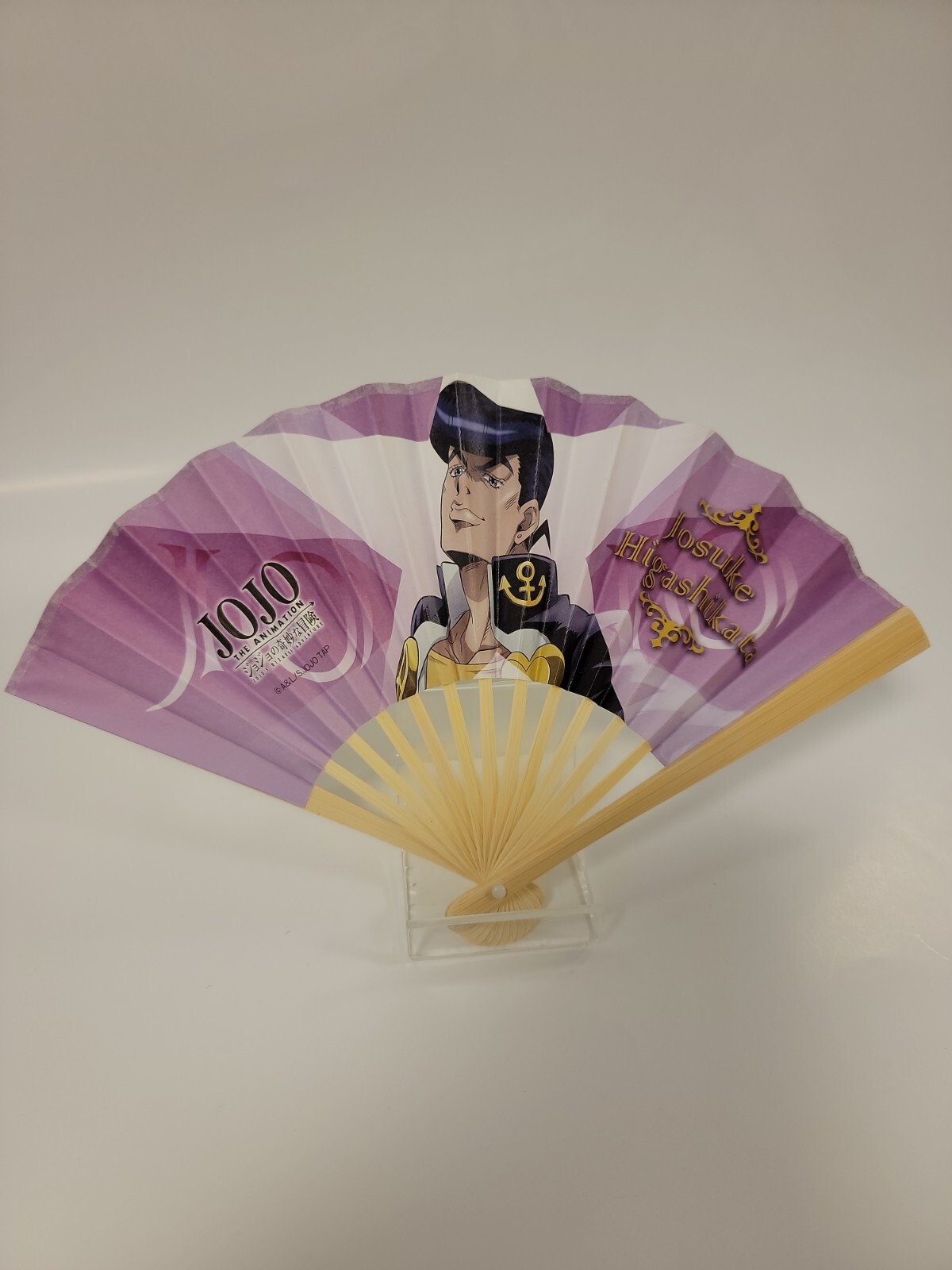 JoJo's Bizarre Adventure Mini Folding Fan - With Fan Stand - Josuke ...