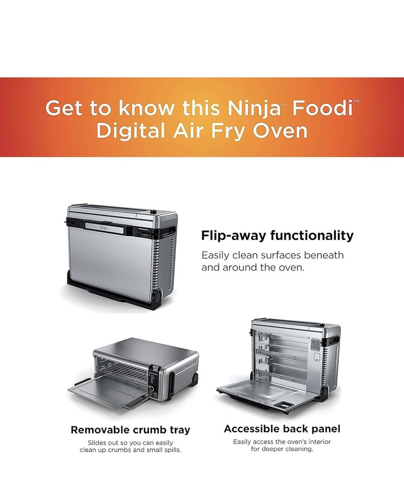 Ninja SP101 Digital Air Fry Countertop Oven with 8-in-1 Functionality ...