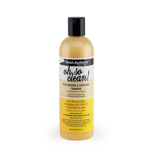 Aunt Jackie's Oh So Clean Moisturizing & Softening Shampoo - 12 oz ...