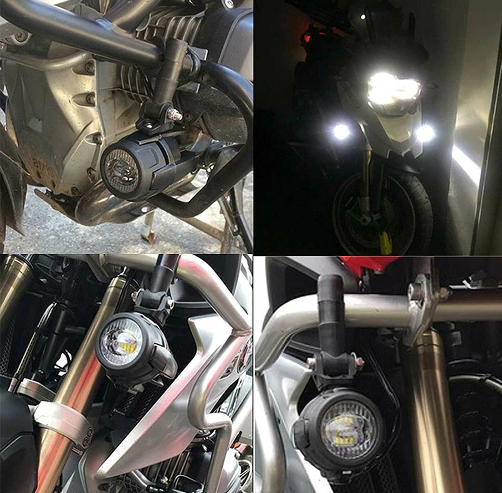 Complete LED Auxiliary Spot Fog Light Assembly Kit - BMW R1250GS ...