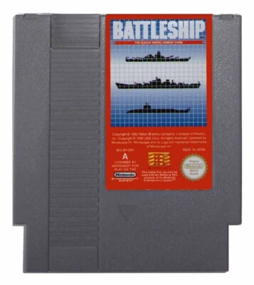 Battleship - Nintendo NES Classic Action Adventure Strategy Video Game ...