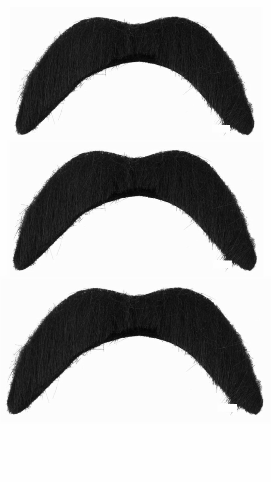 1970s BLACK NOVELTY MEXICAN TASH BIKER 118 FANCY DRESS MOUSTACHE GAY ...