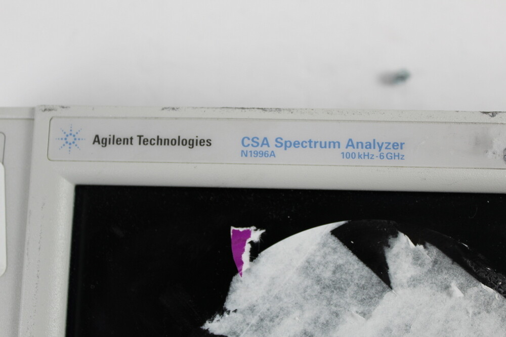 Agilent N1996A Benchtop Spectrum Analyzer for sale online | eBay