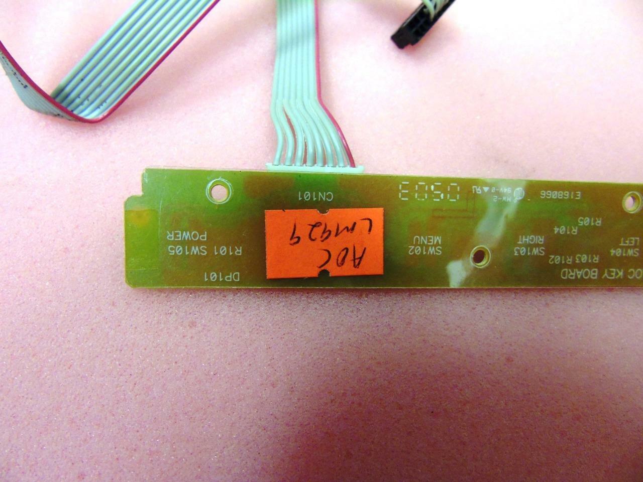 AOC LM929 LCD Monitor Power Button Key Board 715L1170-1-17 | eBay