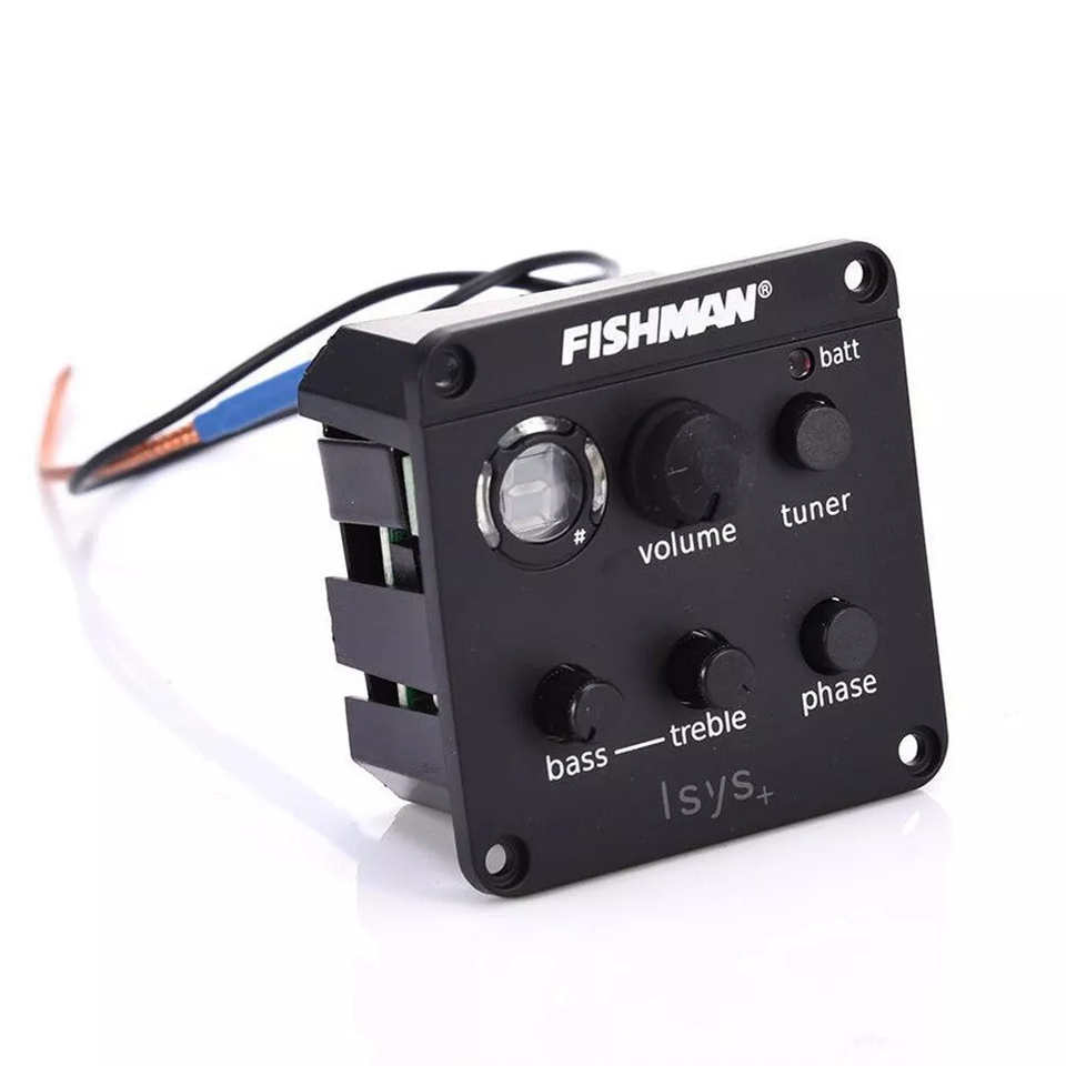 ISYS+ For Acoustic Guitar ACC-ISY-VBX Piezo Preamp Mic EQ Pickups Tune ...