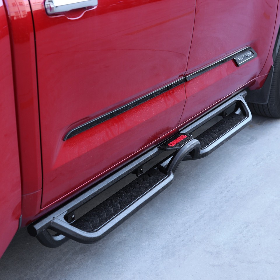 For 15-26 Ford F150 Super Crew Cab Running Boards Tri-tube Drop steps ...