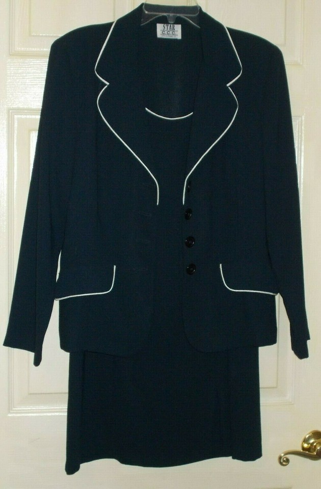 Womens Formal Church Dress & Jacket OR Skirt & Top Dressy Sizes Large ...