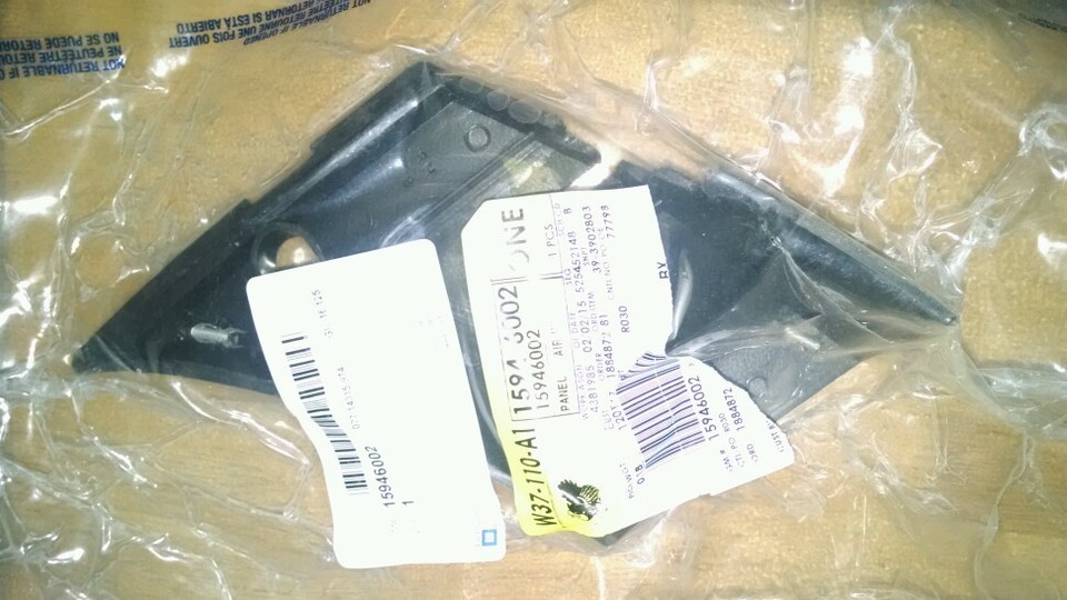 2014 SILVERADO 1500 TRUCK RH R COWL END PANEL RIGHT PASSENGER SIDE ...