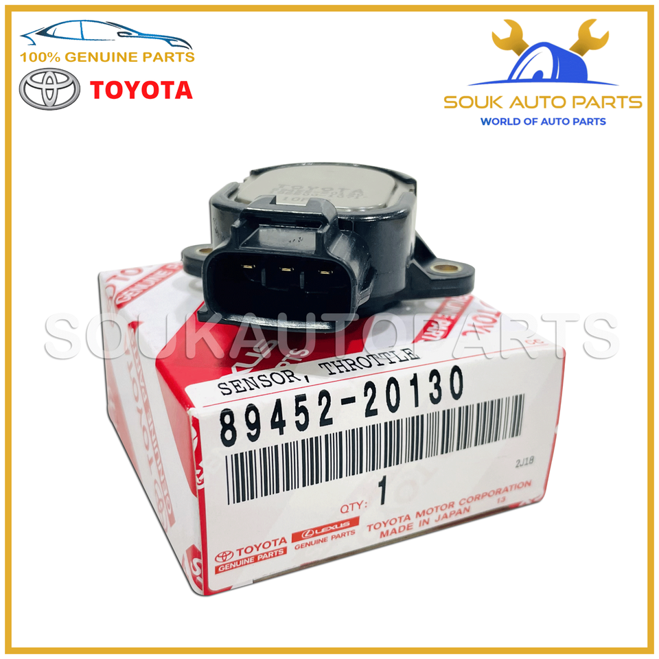 89452-20130 Genuine Toyota SENSOR, THROTTLE POSITION 8945220130 OEM | eBay
