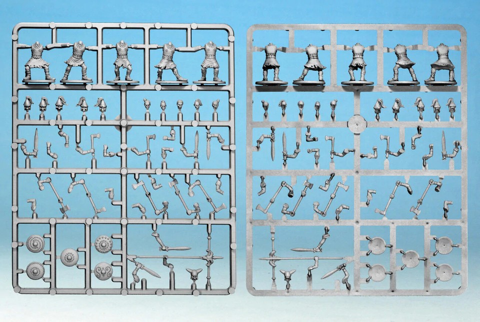 Oathmark OAKP502 Revenant Infantry (Undead) Wight Warriors Miniatures ...