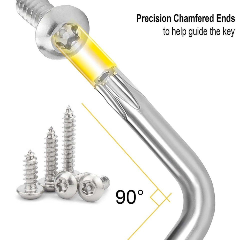 Long Arm Torx Star Allen Wrench Set Star Key Set T10t50 Hex Key Set ...