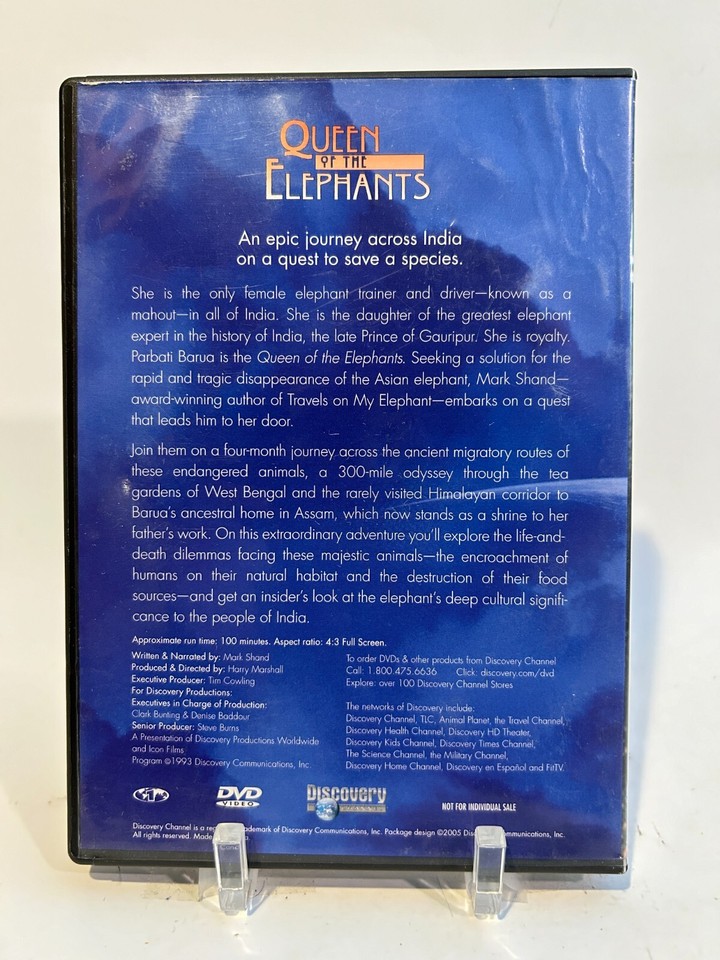 Queen of the Elephants (DVD) | eBay