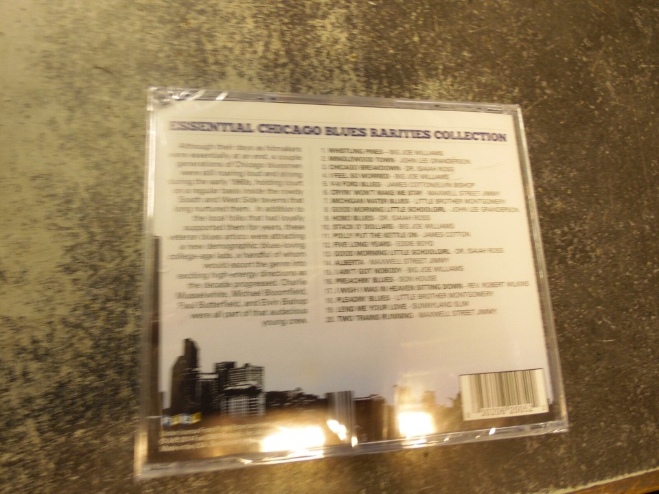 VARIOUS ARTISTS ESSENTIAL CHICAGO BLUES: RARITIES COLLECTION NEW CD 30206200522 | eBay