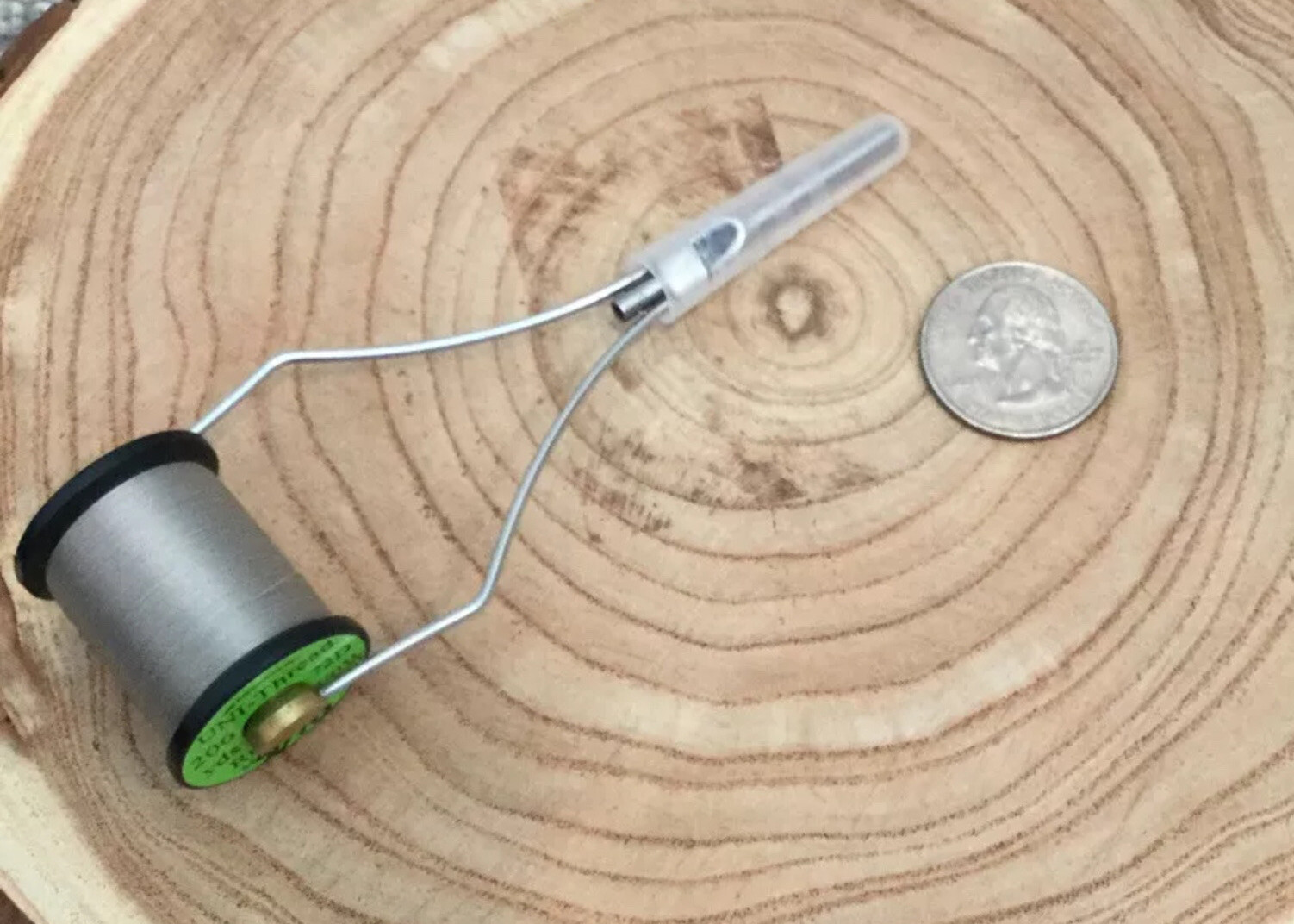 5 Clear Bobbin Caps Fly-Tying For Standard Size Bobbins | eBay