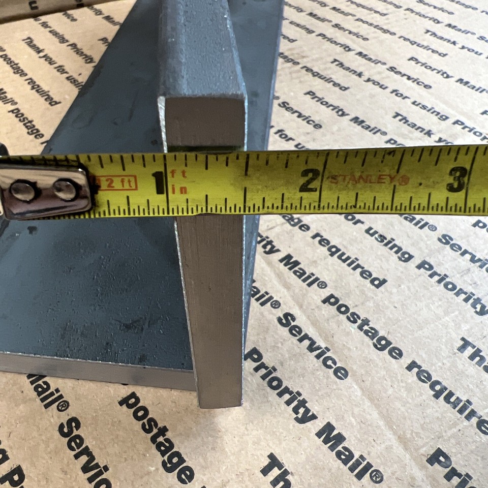 1/2 X 4 Flat Steel Bar 12" Long Blacksmithing Bracing Welding Stock 2 ...