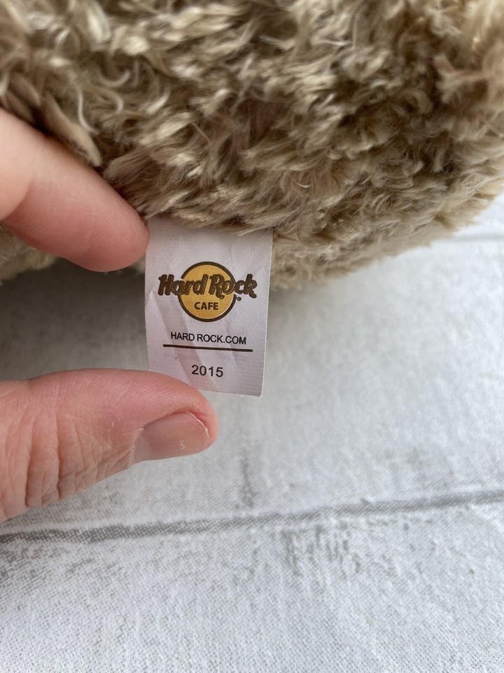Hard Rock Cafe teddy bear plush 2015 Collectible | eBay UK