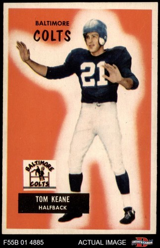 1955 Bowman #30 Tom Keane Colts West Virginia 7 - NM | eBay