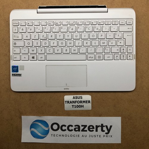 White AZERTY Keyboard - Asus Transformer T100H | eBay