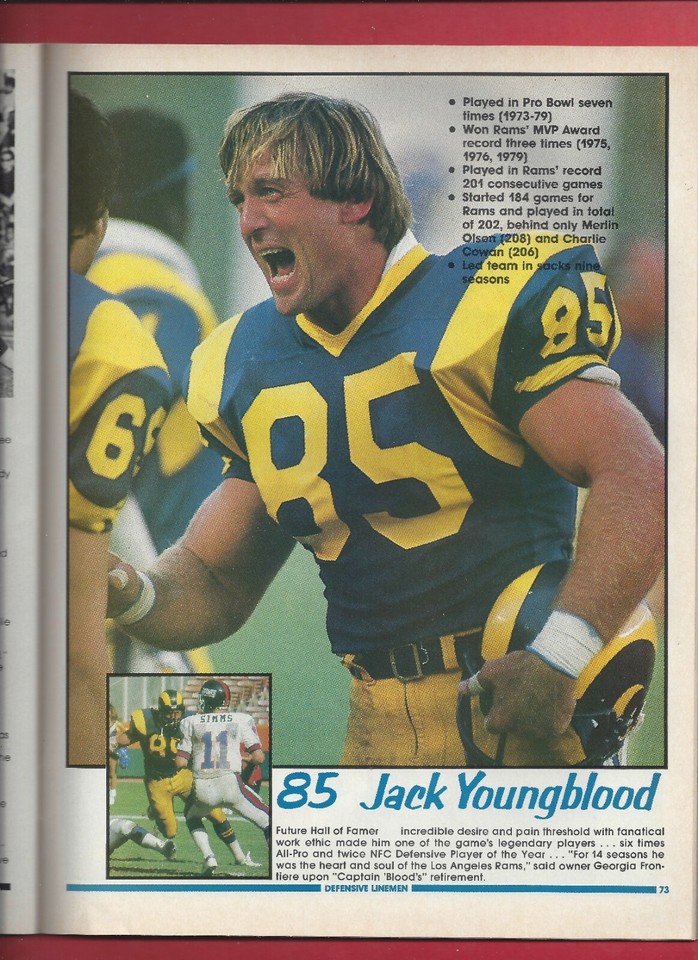 Los Angeles Rams 1985 40th Anniversary Yearbook | eBay