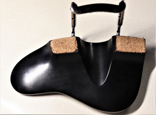 Violin Ebony Berber or Ohrenform Style Chin Rest 4/4 with Standard ...