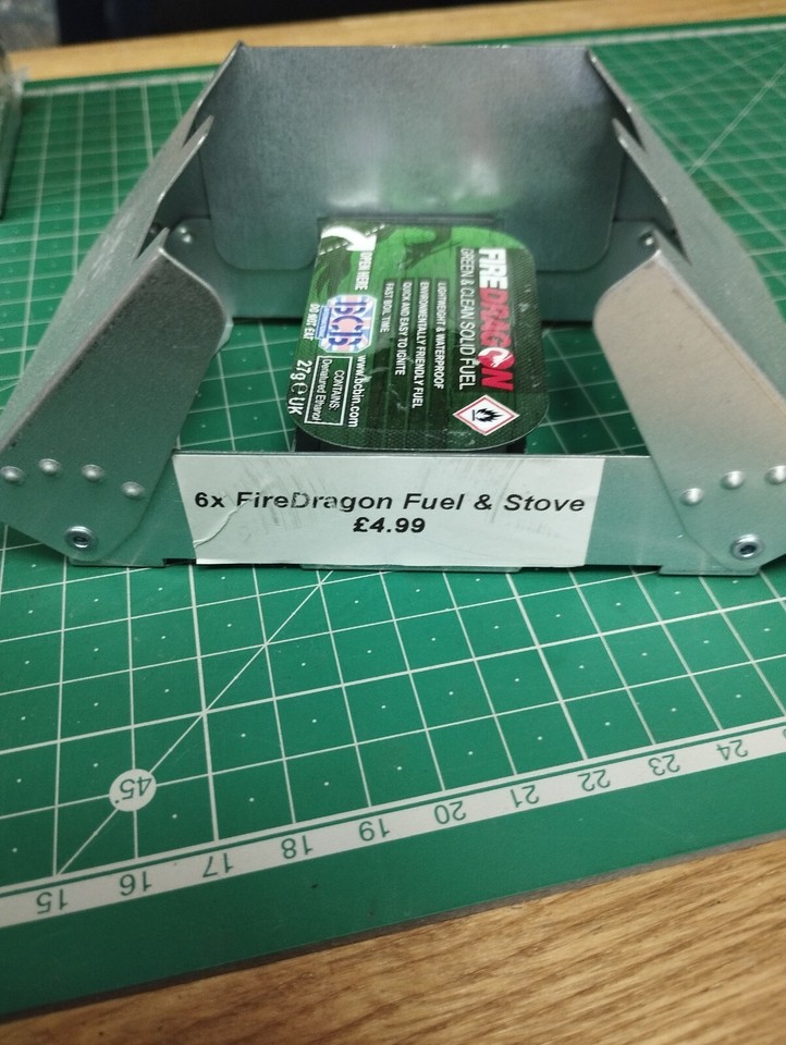 BCB Stove & Fire Dragon Gel Fuel Army Cadets Bush Craft Camping Cooking ...