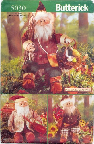 Butterick 5030 142 Woodland Elves Elf 26" Doll Sewing Pattern UNCUT FF ...