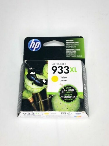 Genuine OEM HP 933xl High Yield Yellow Ink Cartridge Cn056an | eBay