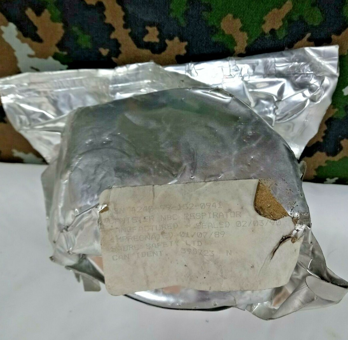 NBC (CBRN) Avon S10 S6 Gas Mask Respirator | Grelly UK