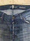 7 For All Mankind Jeans Standard Distressed Denim Blue Mens SZ 30x32 ...