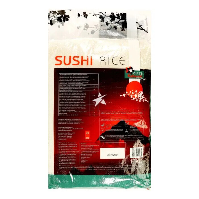 KOBASUKI Sushi Rice Short Grain Rice for Japanese Sushi Cooking (1kg ...