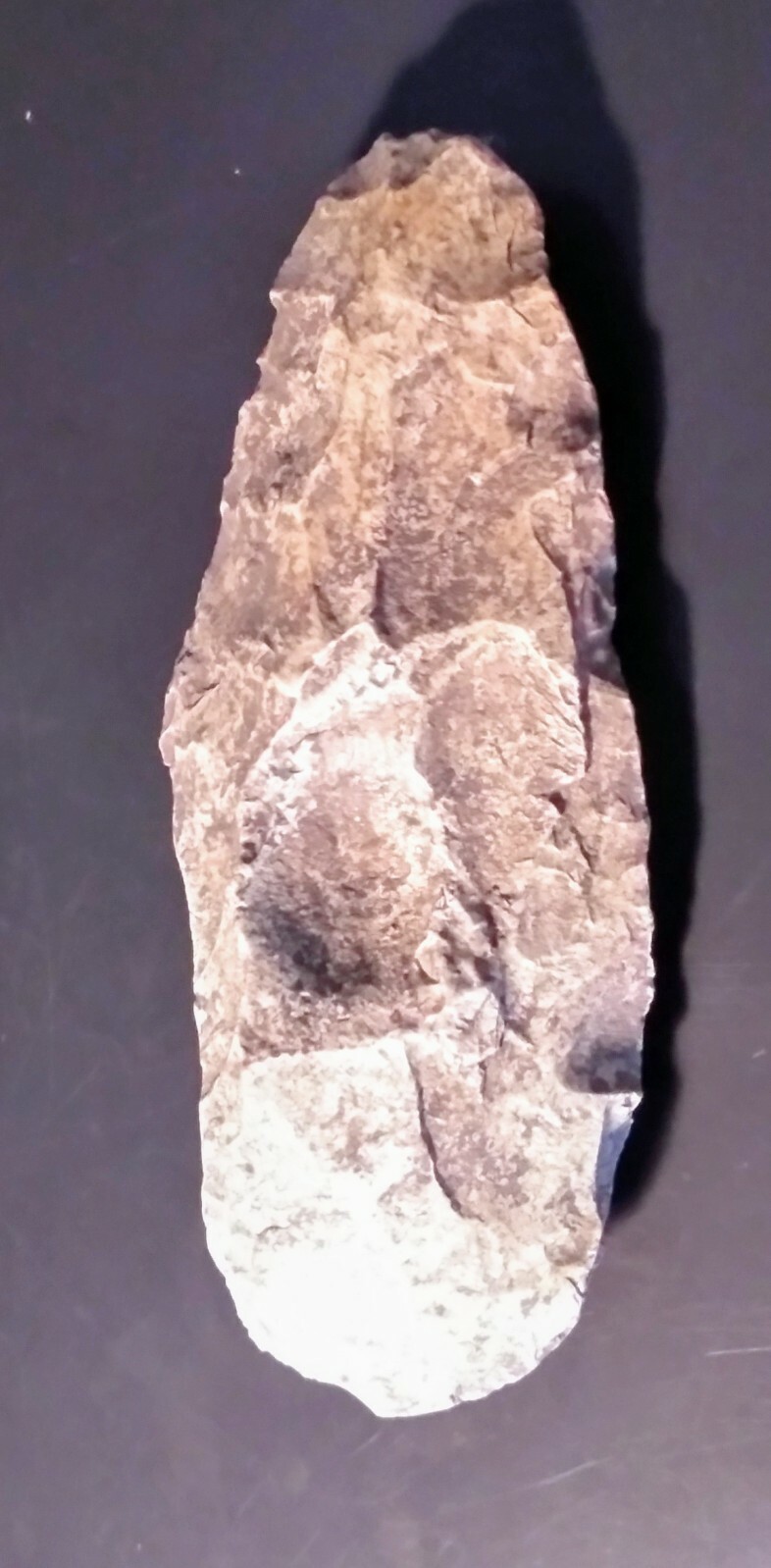 NATIVE AMERICAN INDIAN STONE KNIFE SCRAPER. OHIO CLOVIS FINE UNDAMAGED ...