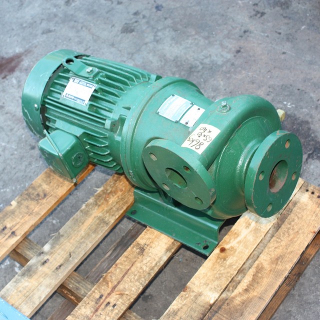Ajax Centrifugal Pump 4k Te4.0kcm 4kw 3 Phase Motor 5.5hp Dn65 X Dn50 2 ...