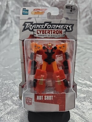 Hot Shot - Cybertron RID Transformers Skill Lvl 1 Autobot - Red | eBay