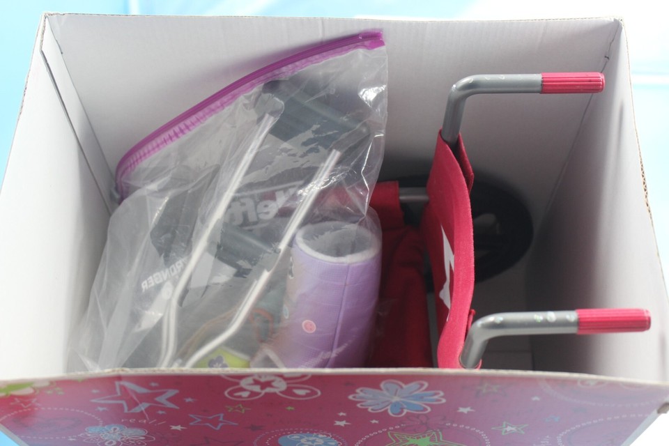 American Girl Wheelchair Arm Crutches Cast Splint Ice Pack Feel Better ...