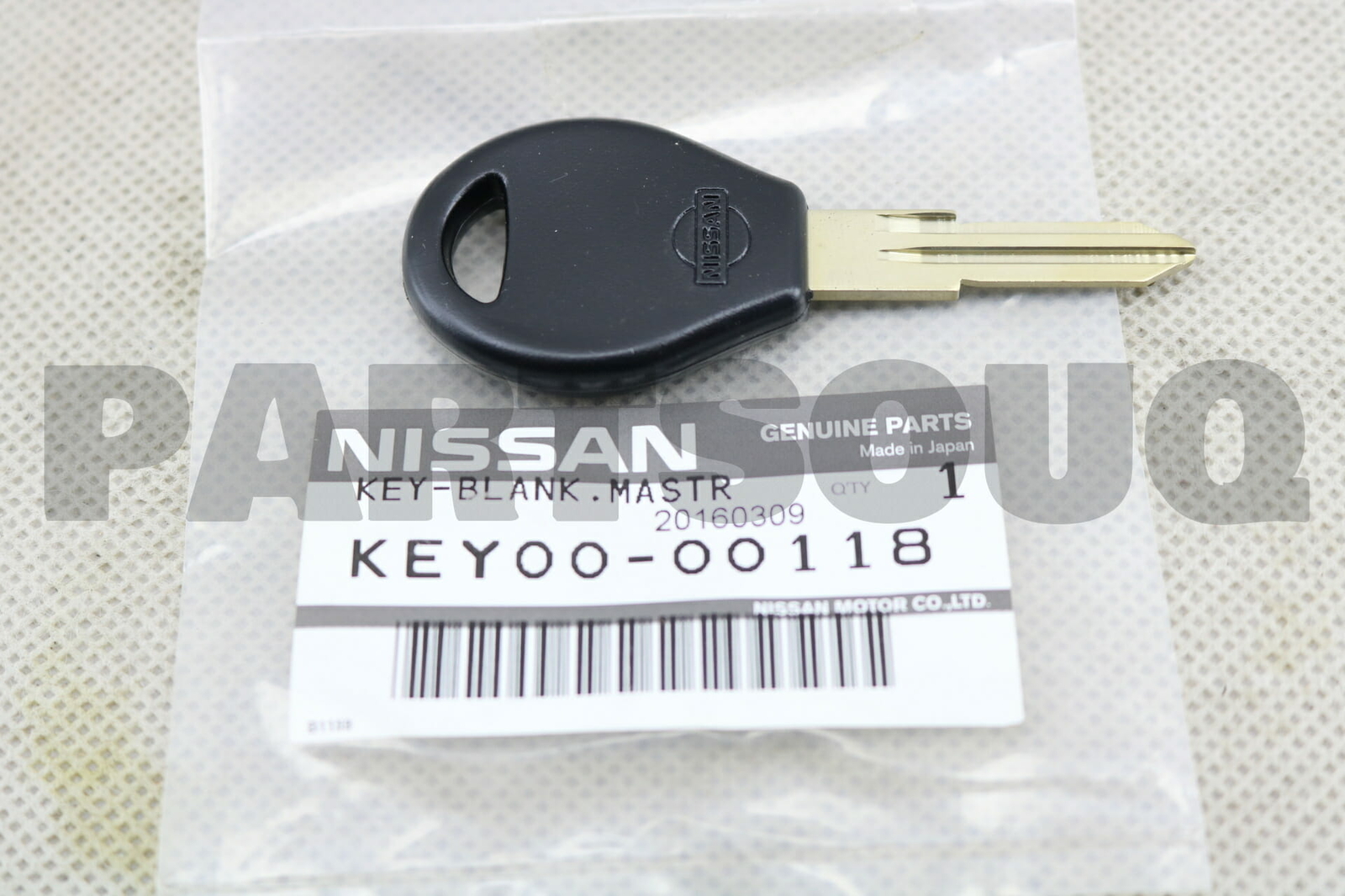 KEY0000118 Genuine Nissan KEY-BLANK,MASTER KEY00-00118 | eBay
