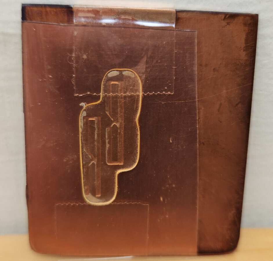 Burt Reynolds Personal Stationery Engraving Plate - BR Logo | eBay