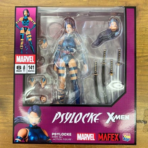 Mafex No.141 X-MEN Psylocke Comic Ver. Action Figure MARVEL Medicom Toy ...
